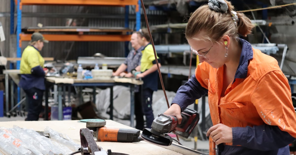 The Metal Fabrication Workshop - Building Futures